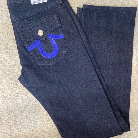 True Religion | Jeans | True Religion Dark Denim 5 Pockets Signatur ...